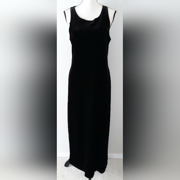 Vintage | Dresses | Vtg Danielle Casey Velvet Maxi Dress 6p | Poshmark
